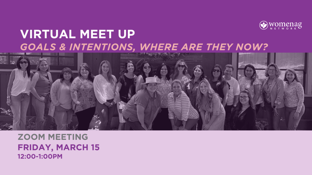 WomenAg Virtual Meet Up: Goals & Intentions, Where are they now? - UnitedAg